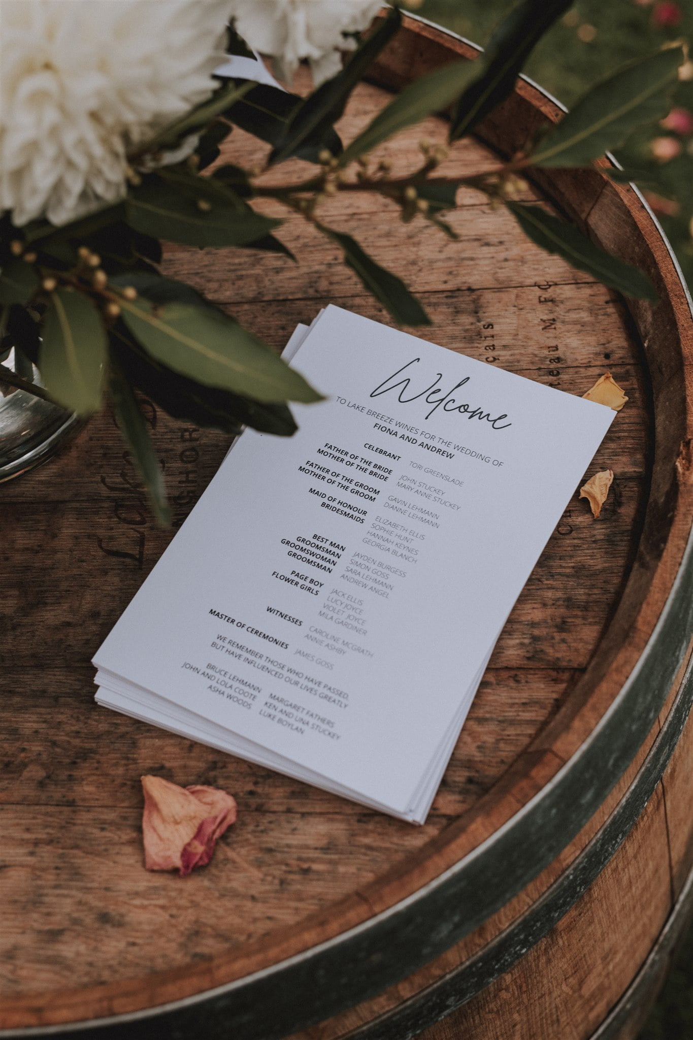 FIONA & ANDREW’S SOUTH AUSTRALIAN WEDDING – Hello May