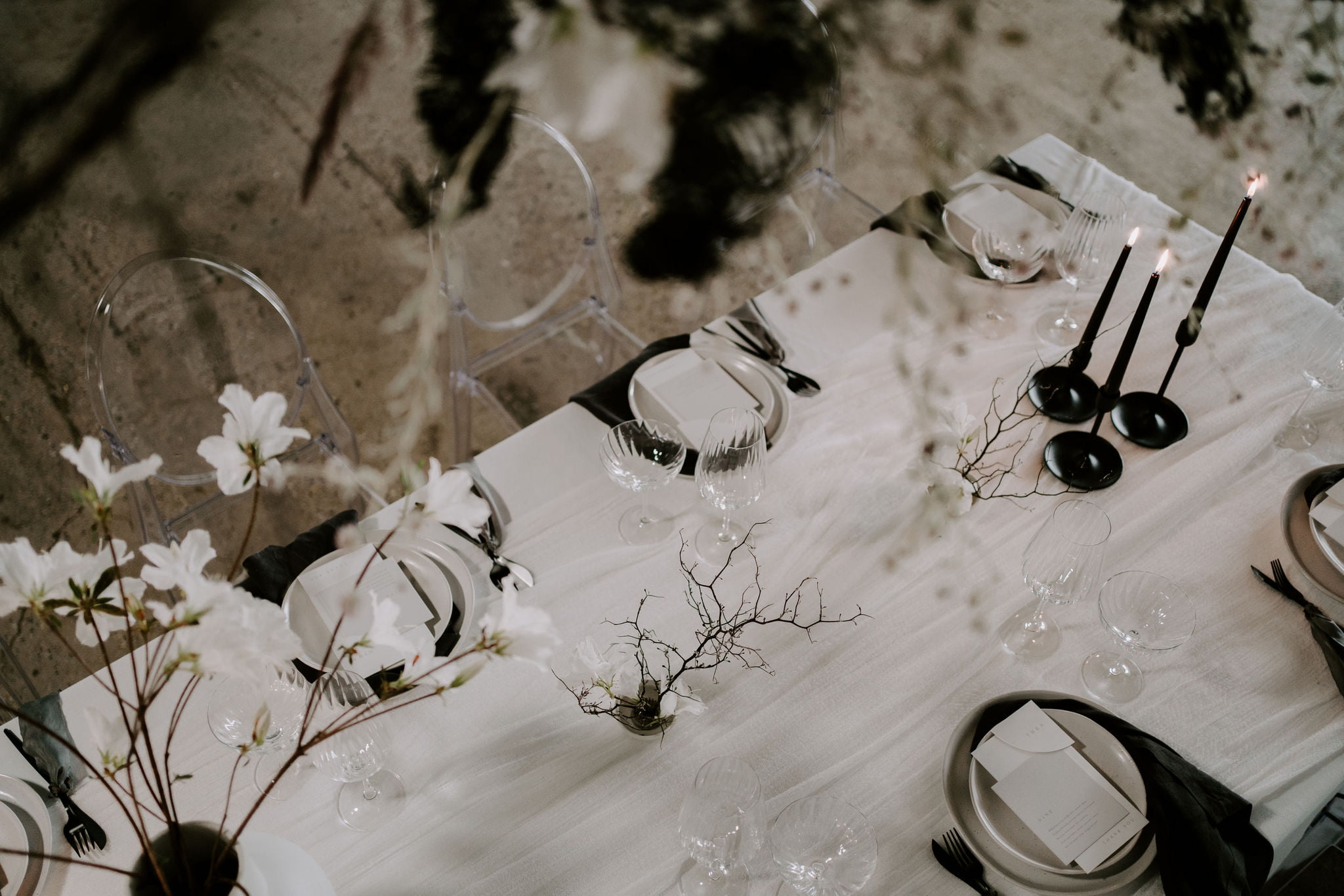 MONOCHROME WEDDING INSPIRATION – Hello May