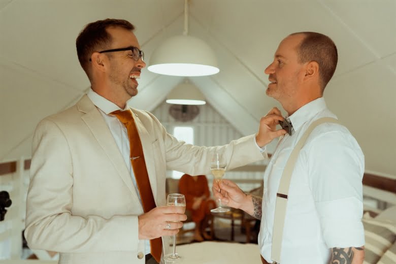 LIAM & ADAM'S COUNTRY VICTORIAN WEDDING - Hello May